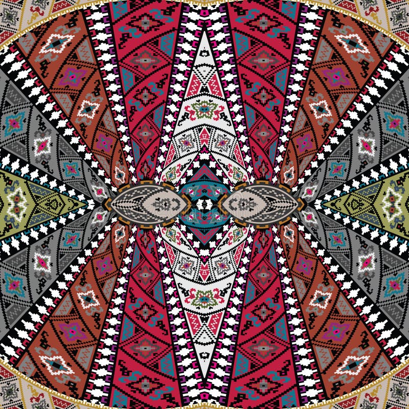 Ancient Pattern. Vector Illustration Stock Vector - Illustration of ...