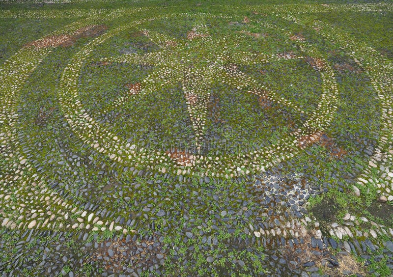 Ancient pebble floor stock image. Image of ancient, wallpaper - 273059089