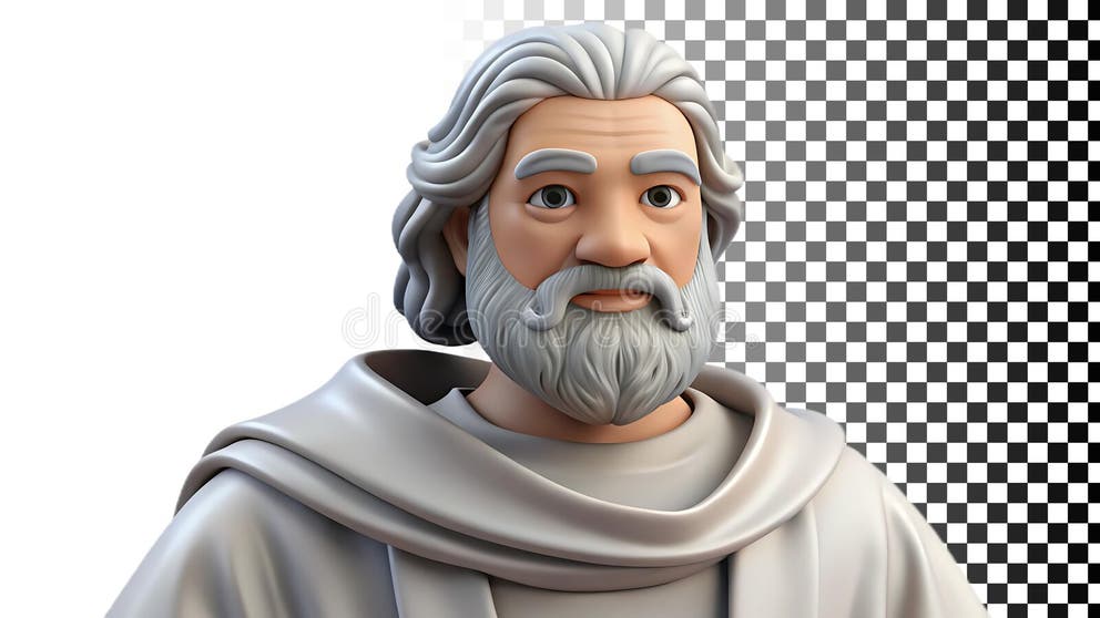 Ancient Philosopher Bust, Classic Figure for History and Education ...