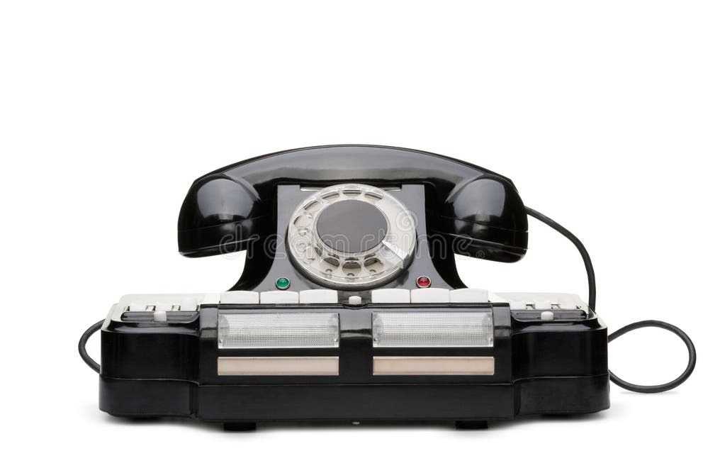 Ancient phone stock image. Image of equipment, dial, front - 14435951