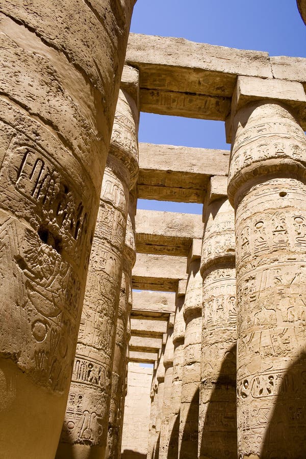 Ancient Pillars stock image. Image of egyptian, architecture - 5041367