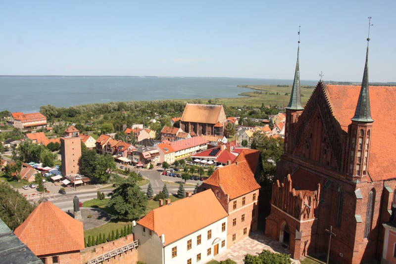 Ancient polish town stock photo. Image of poland, view - 59347030