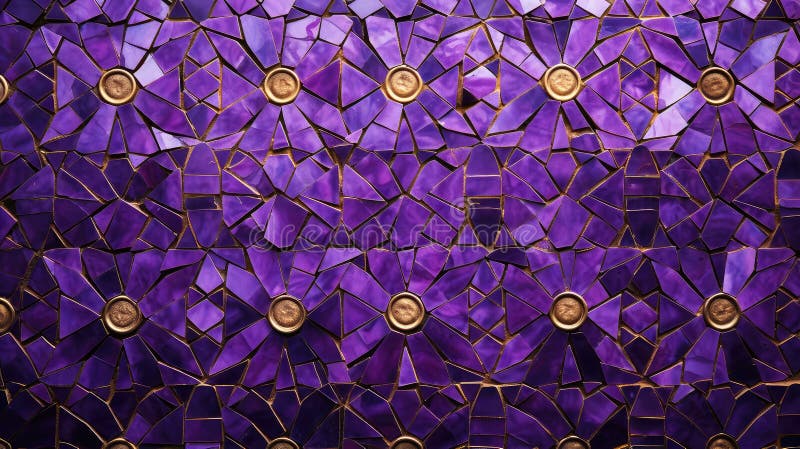 Ancient purple patterns stock illustration. Illustration of silver ...