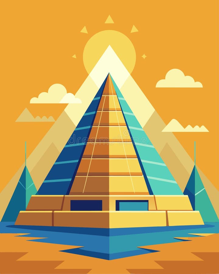 An Ancient Pyramid Its Smooth Sides Now Home To Powerful Solar Panels ...