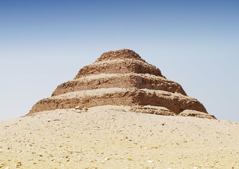 The Ancient Pyramid of Sakkara. Also Known As: Step Pyramid, the First ...
