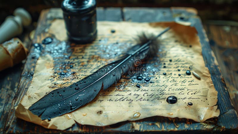 Ancient Quill Stock Illustrations – 4,534 Ancient Quill Stock ...