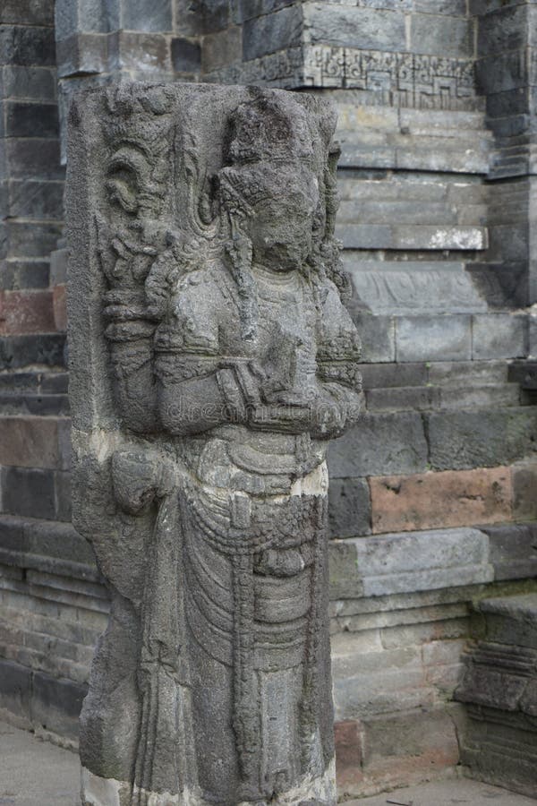 Blitar, East Java, Indonesia - April 25th, 2021 : Ancient Relief on the ...