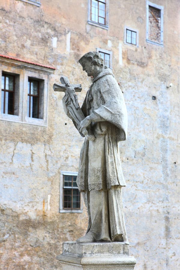 Religion statue stock image. Image of priest, closeup - 30296257