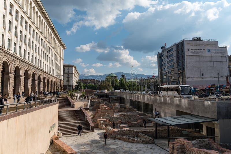 Ancient Remains of Serdica Archaeological Complex in Sofia Center ...