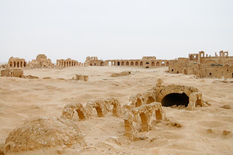 Resafa Ruins - Syria stock photo. Image of landmark - 100455996