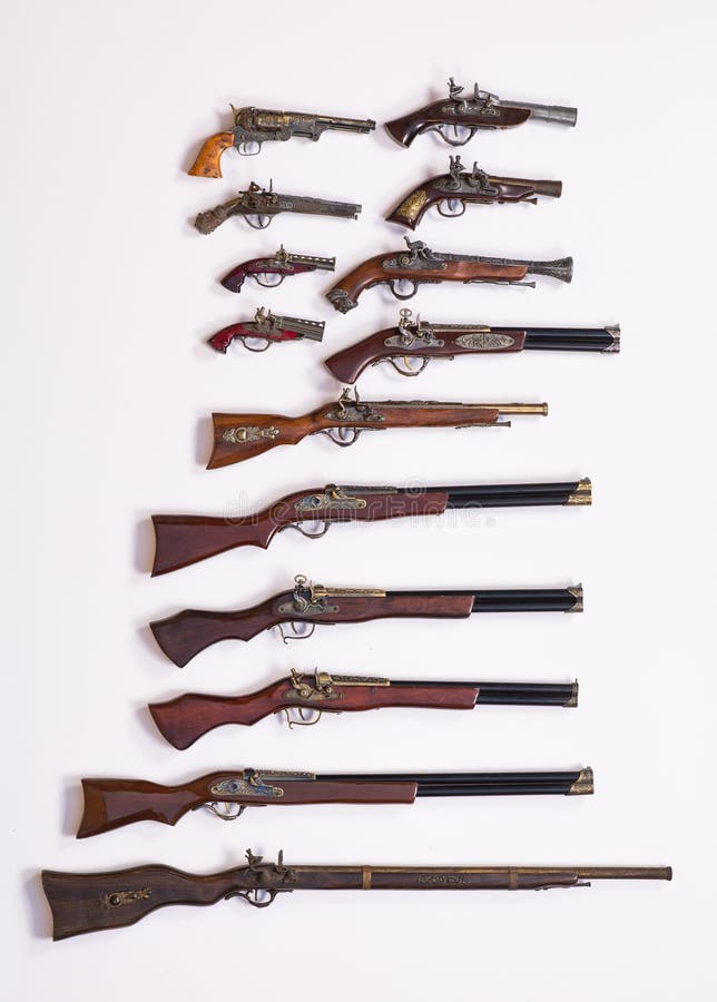 Flintlock Musket Rifle Isolated Stock Photos - Free & Royalty-Free ...