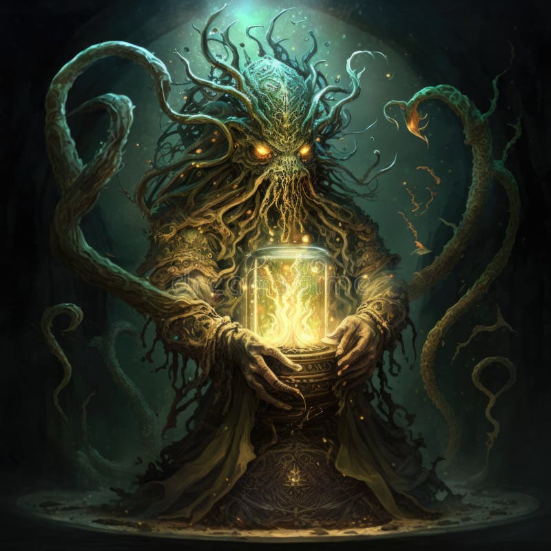 Ancient Ritual To Summon an Eldritch Abomination, Fantasy Art, AI ...
