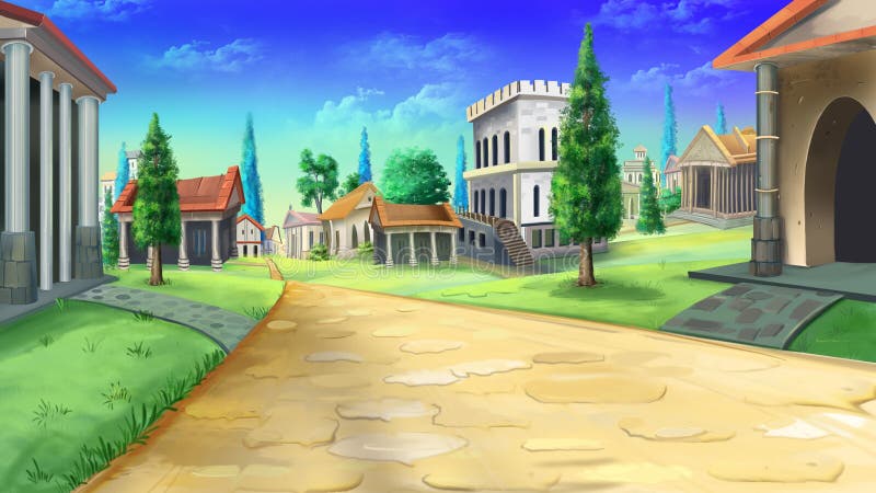 Ancient Rome Background Powerpoint Animated