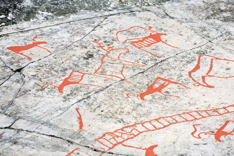 Ancient rock carvings stock photo. Image of petroglyphs - 6255874