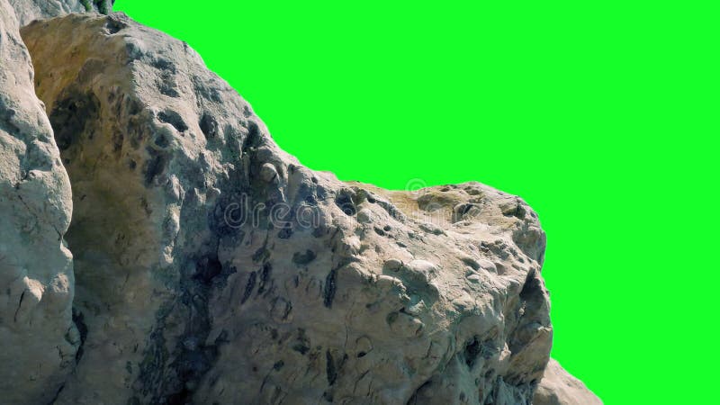 Old Weathered Rocks Greenscreen Element Stock Footage - Video of desert ...