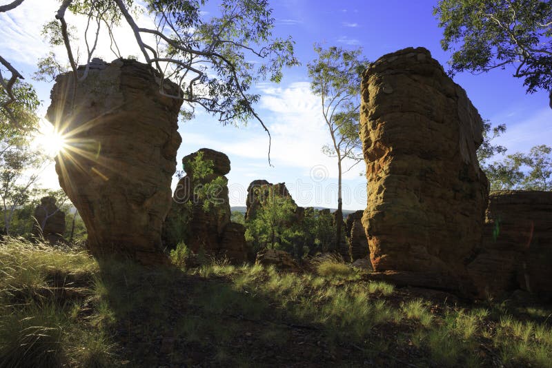 Ancient Rocks 3 stock photo. Image of australian, climbing - 45680152