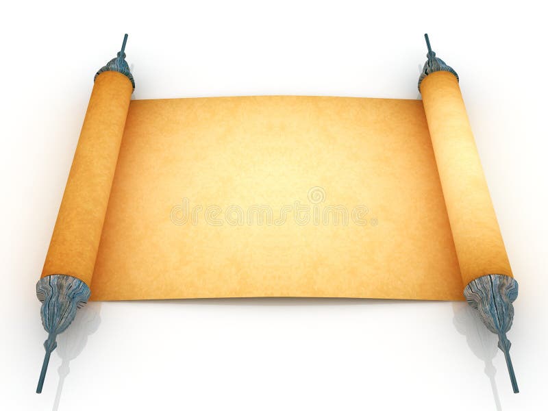 Ancient roll stock illustration. Illustration of rolled - 13710876