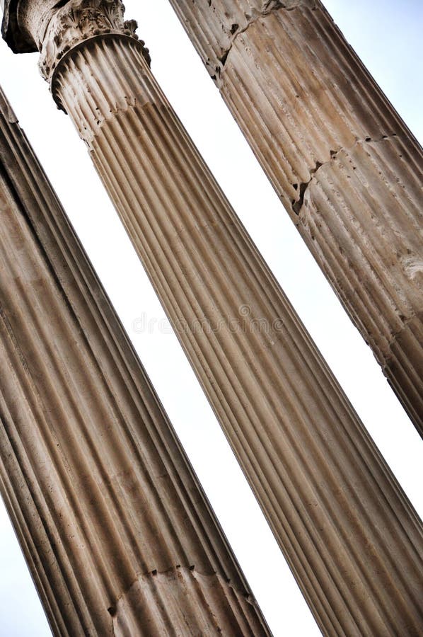 Ancient Roman Architectural Details Stock Photo - Image of architecture ...