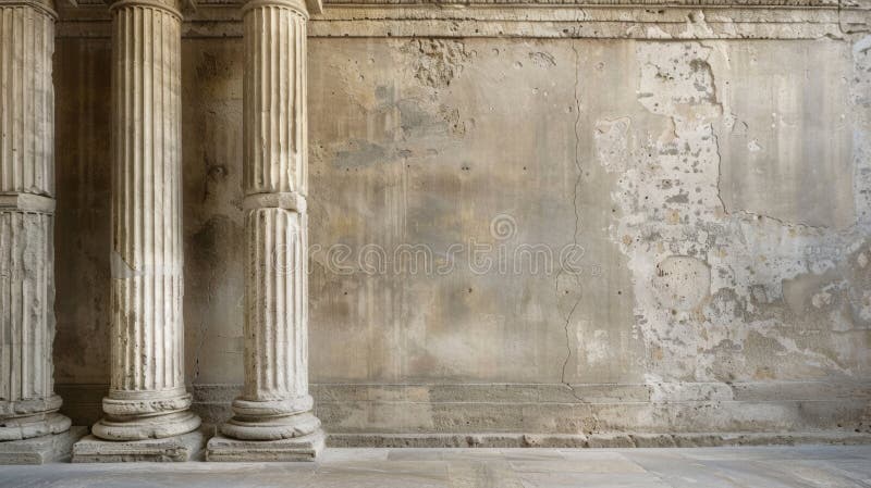 Ancient Roman Architecture. Detailed High-resolution Background Stock ...