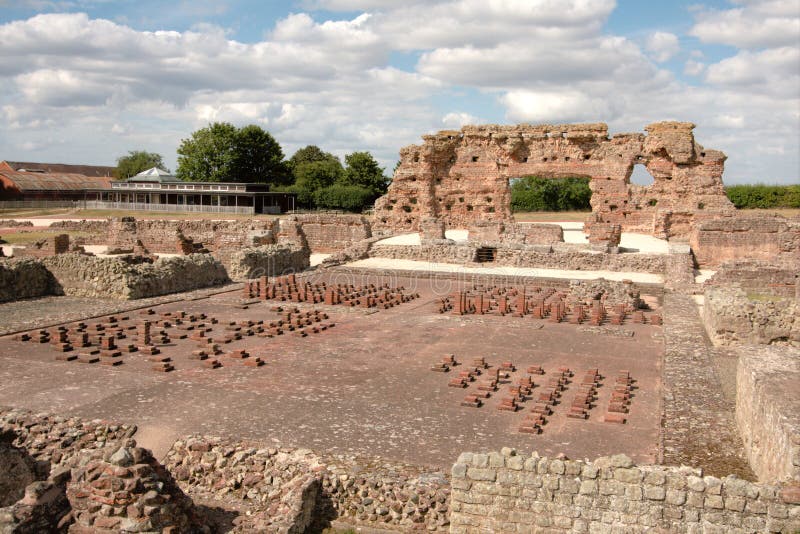Ancient Roman Baths, England Stock Photo - Image of england, britain ...