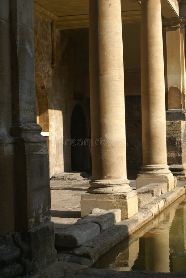 Ancient Roman baths stock image. Image of rome, roman - 69827907