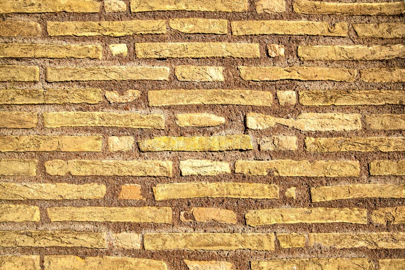 Ancient Roman Brickwork stock image. Image of stonework - 235117437