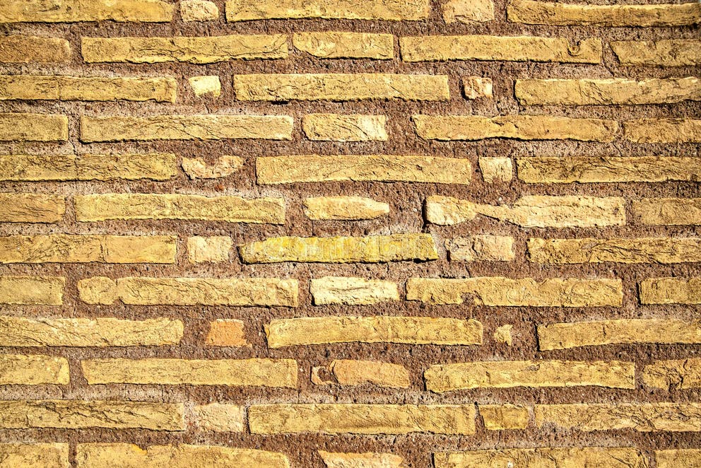 Ancient Roman Brickwork stock image. Image of stonework - 235117437