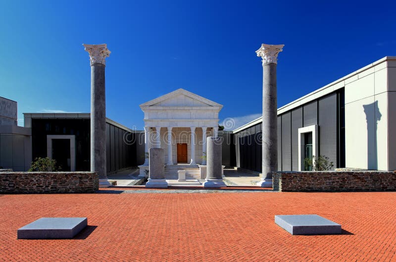 Ancient roman building stock image. Image of building - 27057847