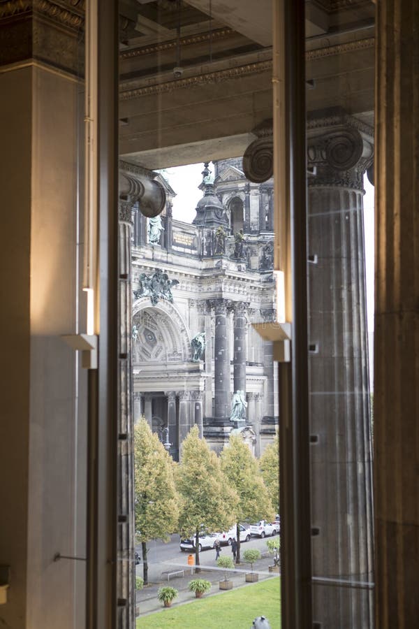 Germany, Berlin, Museum Island, Roman Column Editorial Stock Photo ...