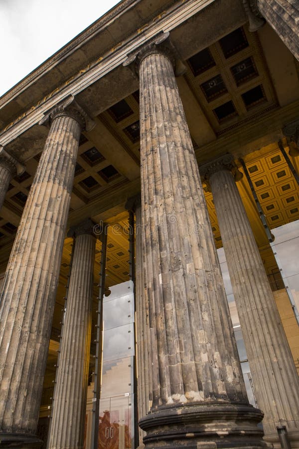 Germany, Berlin, Museum Island, Roman Column Editorial Image - Image of ...