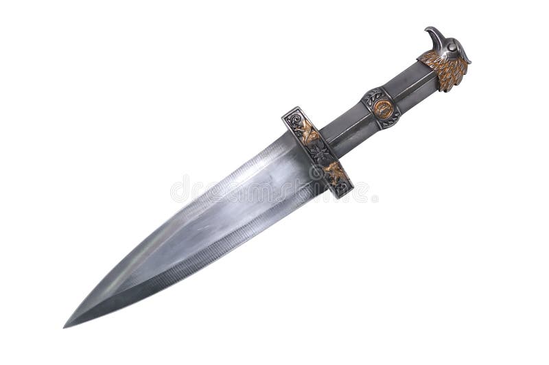Antique Roman Dagger stock photo. Image of cutout, vintage - 17736910