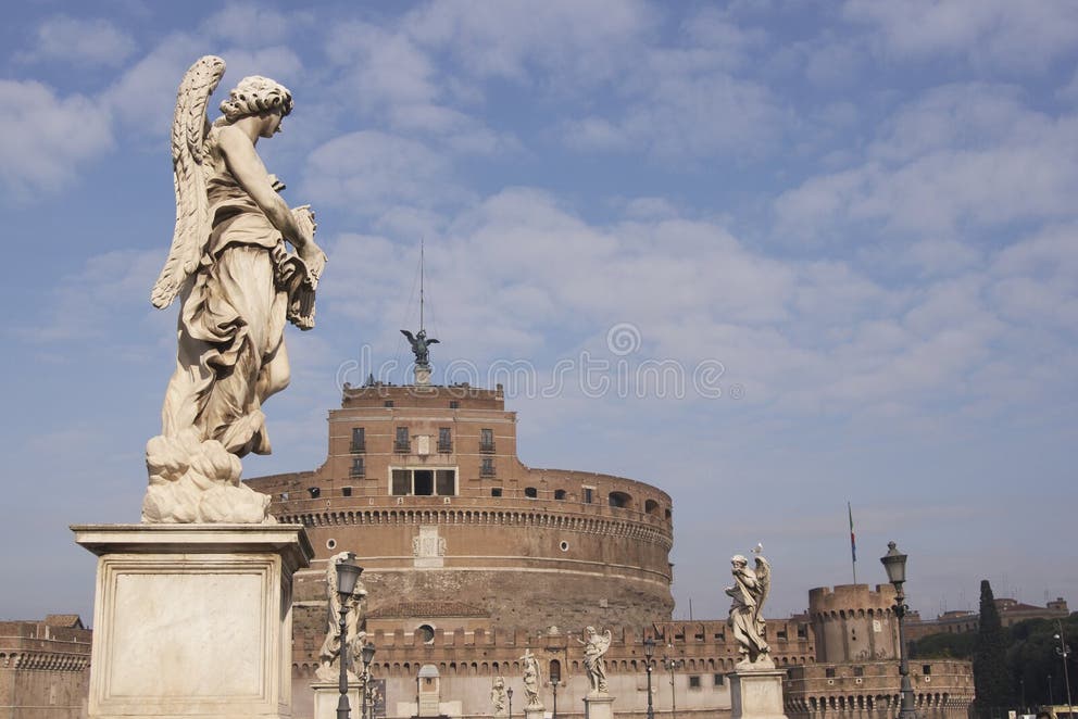 Ancient Roman Fort stock image. Image of european, attraction - 20040339