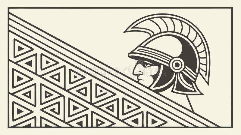 Ancient Roman Amphitheater, Historical Architecture and Ruins. Vector ...