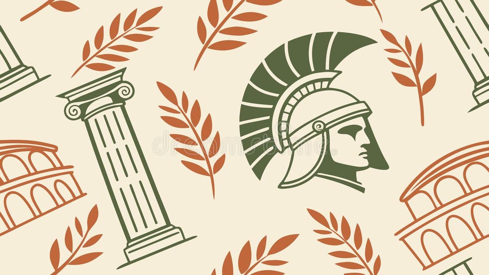 Ancient Roman Helmet Pattern Stock Illustrations – 1,234 Ancient Roman ...