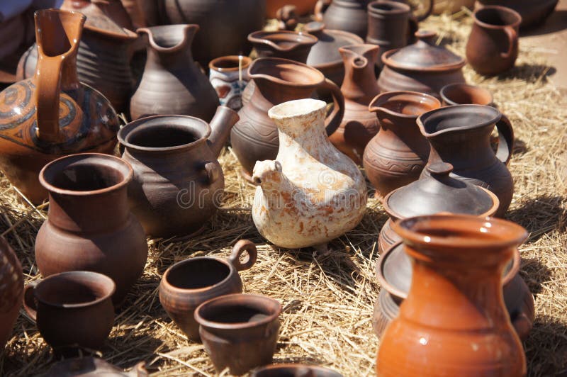 Ancient Roman kitchenware stock photo. Image of fairn - 63005048