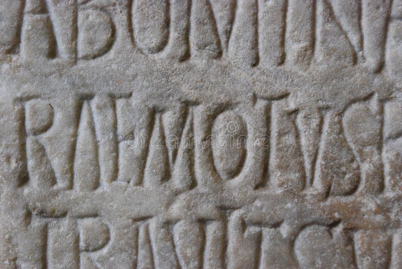 Ancient roman letters stock image. Image of rome, lettering - 40223461