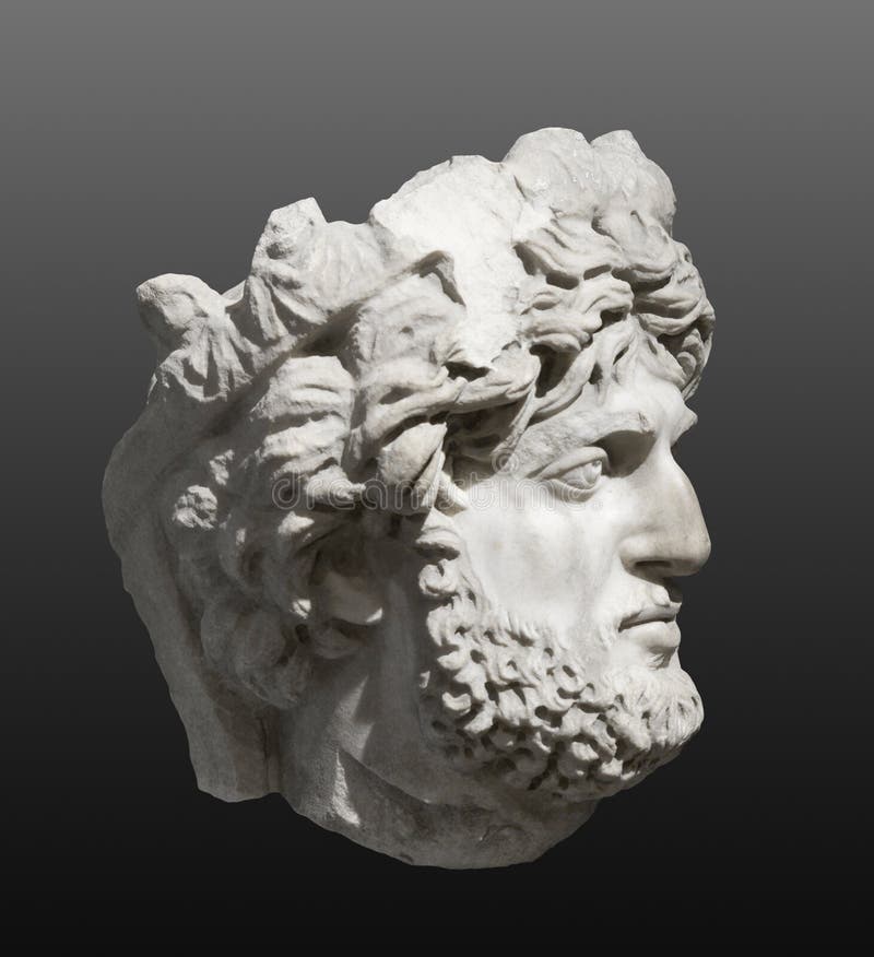 Ancient Roman Marble Portrait Bust of Man Editorial Image - Image of ...