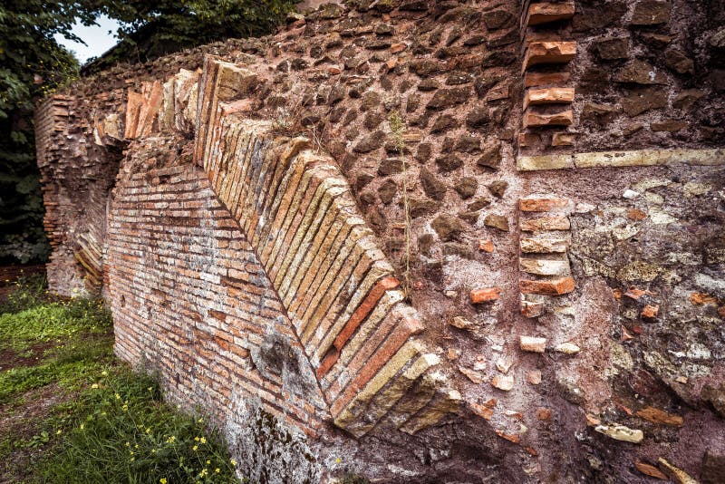 Ancient Roman Brick Wall Stock Images - Download 8,593 Royalty Free Photos