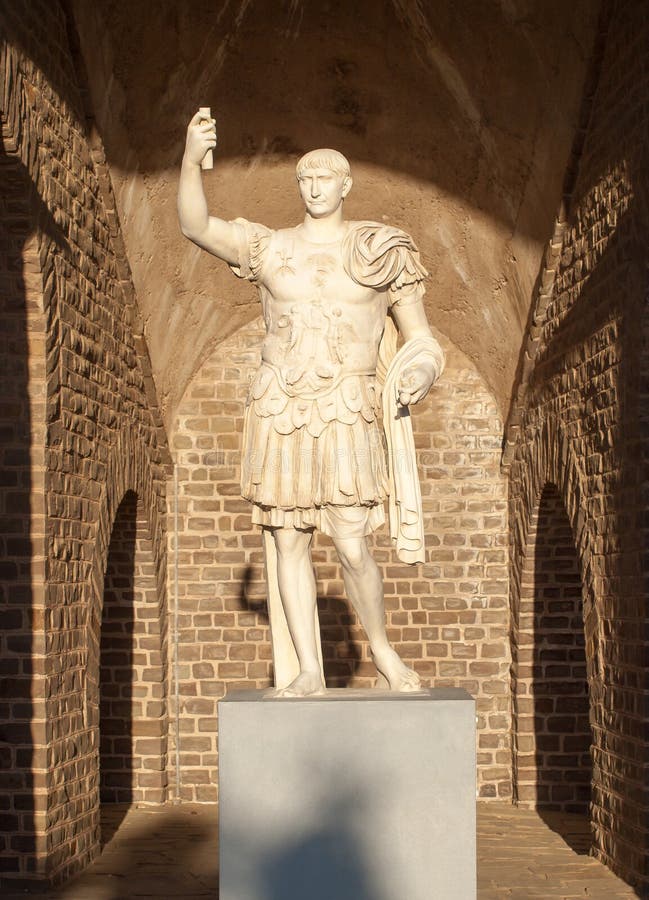 Ancient Roman statue stock image. Image of italy, julius - 55268497