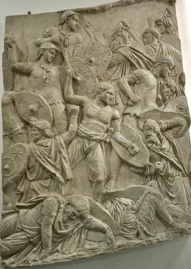 Ancient Roman Stone Carving Stock Image - Image of money, greek: 20904049