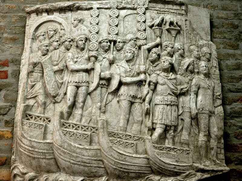 Ancient Roman Stone Carving Stock Image - Image of bank, religion: 20904059