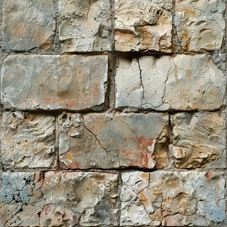 Ancient Roman Stonework. Background Stock Illustration - Illustration ...