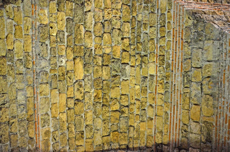 Ancient roman stonework stock image. Image of arrange - 79187383