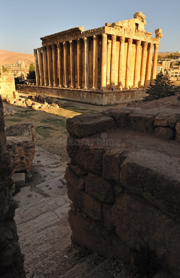 Ancient Roman temple stock image. Image of culture, attraction - 13318999