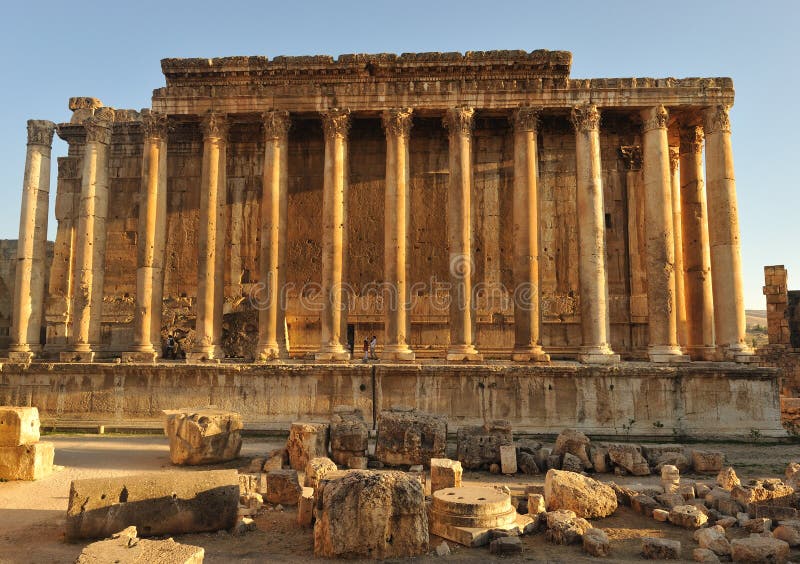 Ancient Roman temple stock photo. Image of beautiful - 13319078