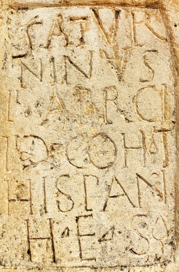 Latin text detail stock photo. Image of ancient, wide - 14942008