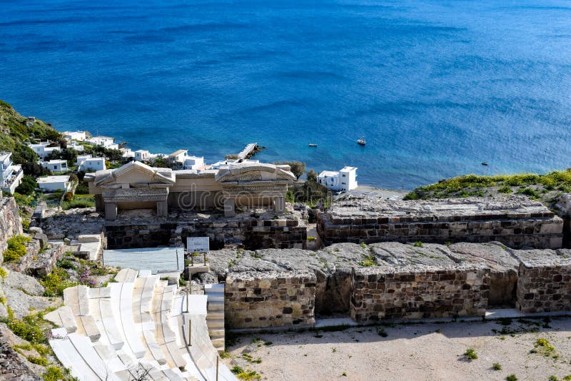 Ancient Roman Theater stock image. Image of horizontal - 95530727