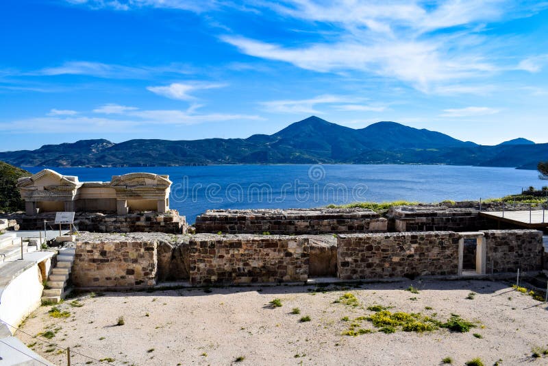 Ancient Roman Theater stock image. Image of horizontal - 95530727