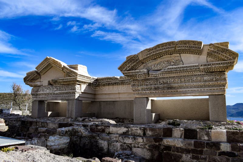 Ancient Roman Theater stock image. Image of horizontal - 95530727