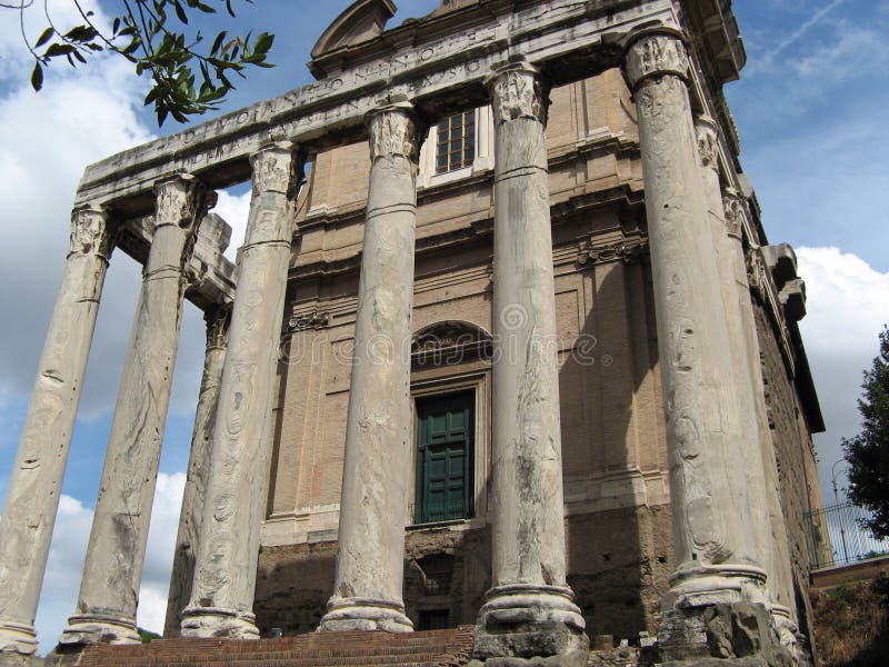 Ancient Rome stock image. Image of rome, buildings, architecture - 2937503